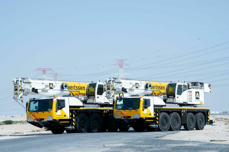 Mobile Cranes | Aertssen